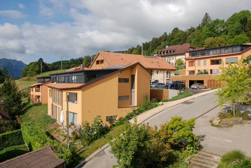 L'Aubier | Ökoquartier 'Les Murmures' in Montezillon