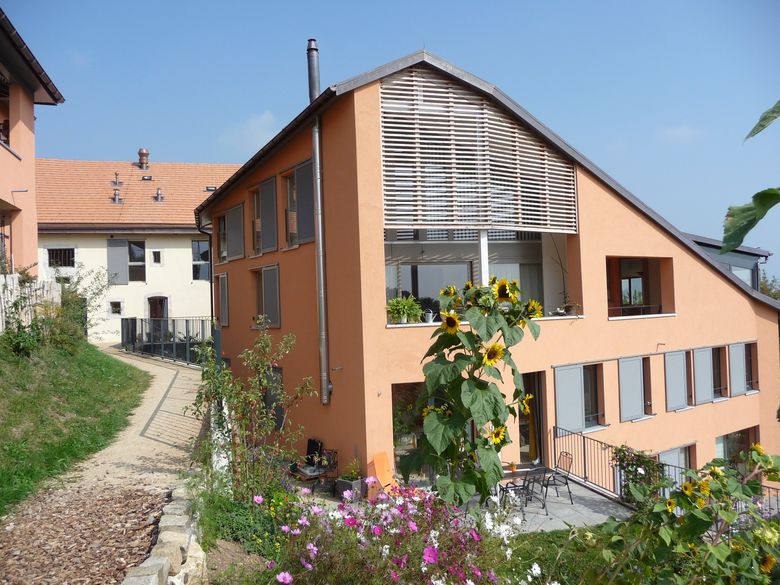 L'Aubier | Ökoquartier 'Les Murmures' in Montezillon